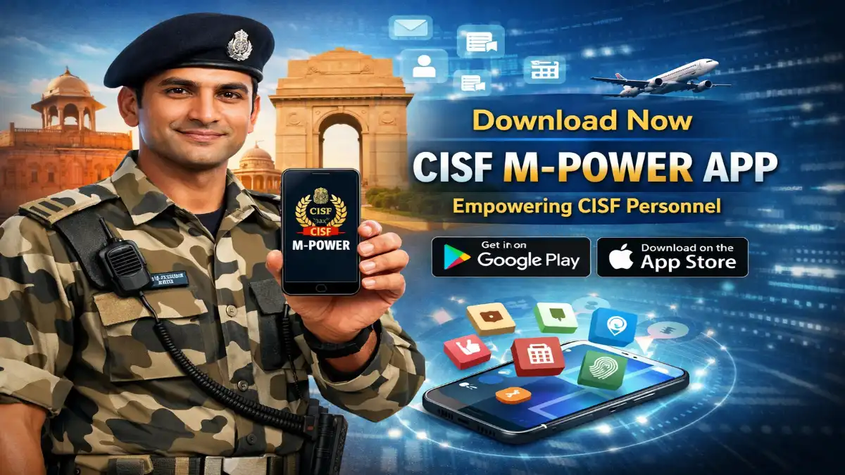 CISF M Power Employee Corner App Download 2026: Login & Salary Slip ...